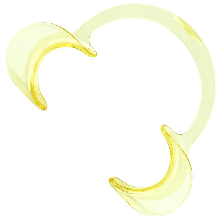 Falcon transparent plastic cheek retractor medium 40mm (autoclavable ...